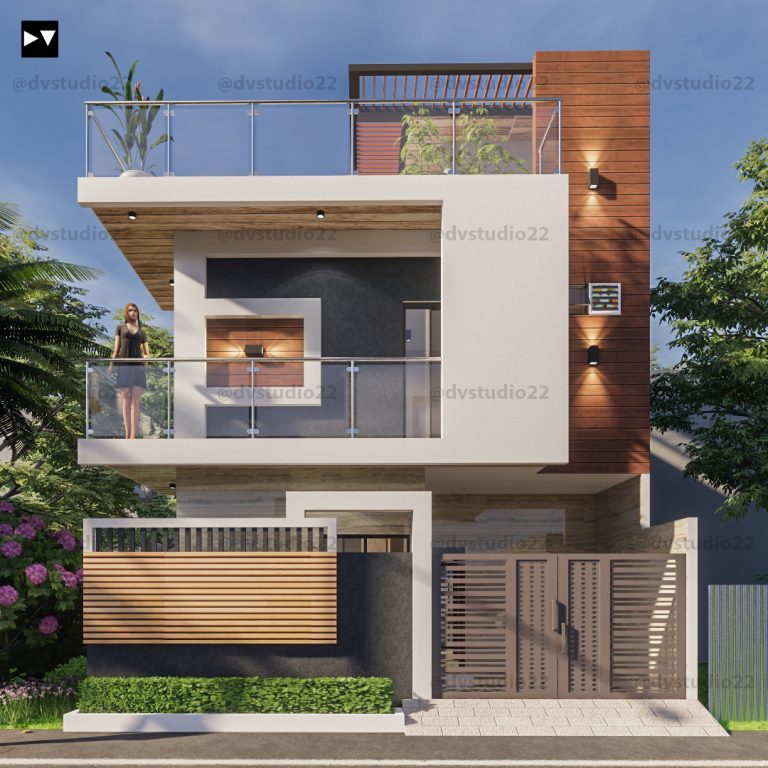 25X35 House Design Option 2 - DV Studio