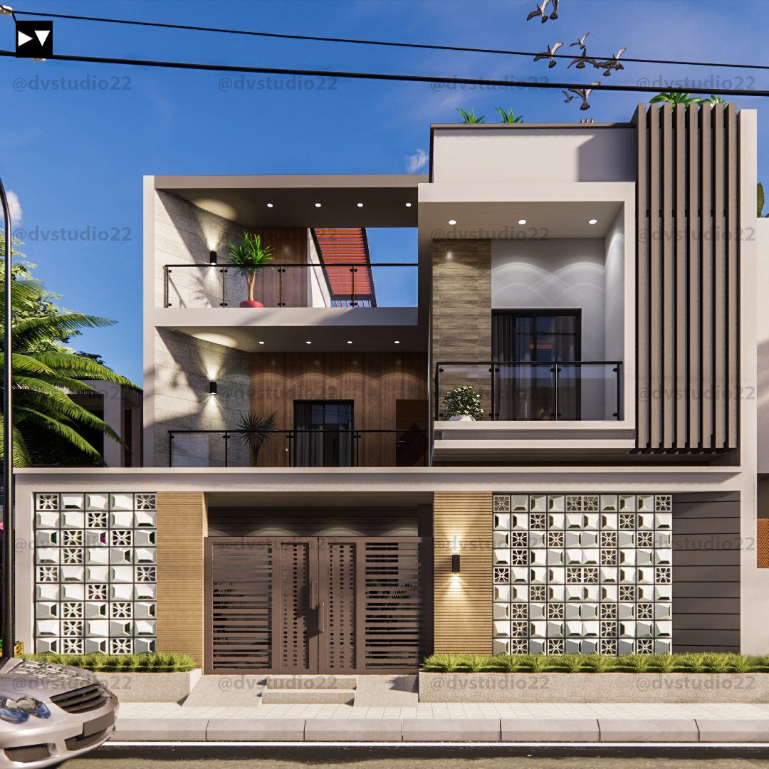 40X45 House Design - DV Studio