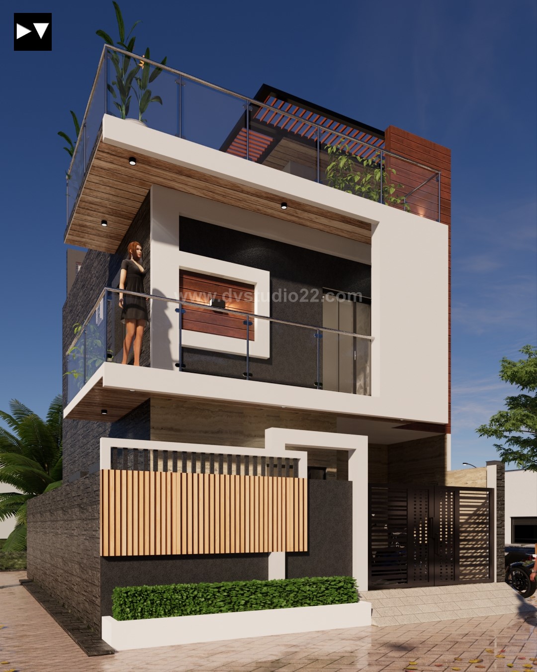 25×35 HOUSE PLAN - DV Studio