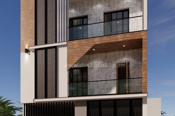 20X60 House Design Option 3 - DV Studio