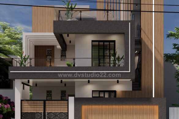 35x30 House Plans - 1050 Sqft| 117 Gaj - DV Studio