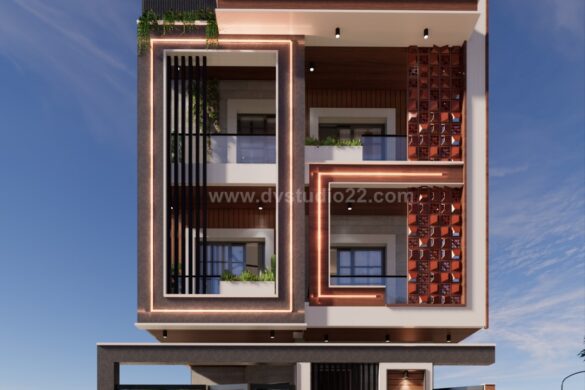 30X40 House Design Option 7 - DV Studio