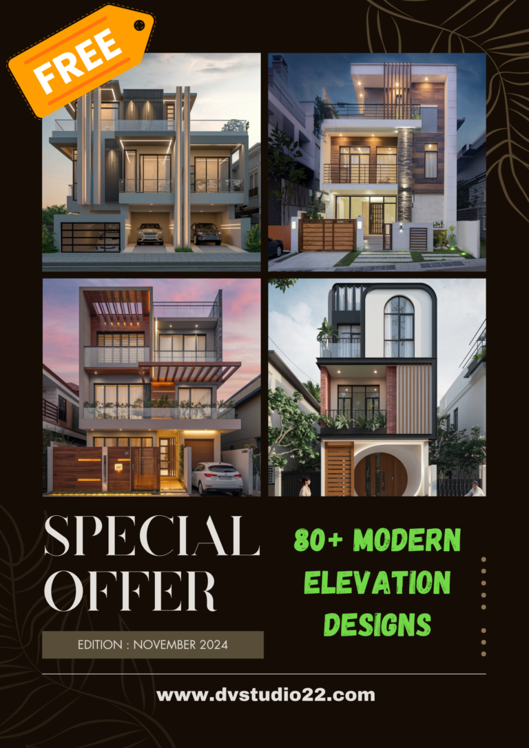 80+ Modern Elevation Designs - DV Studio