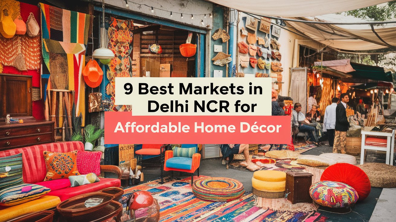 The Best 9 Markets in Delhi NCR for Budget Home Decor - DV Studio