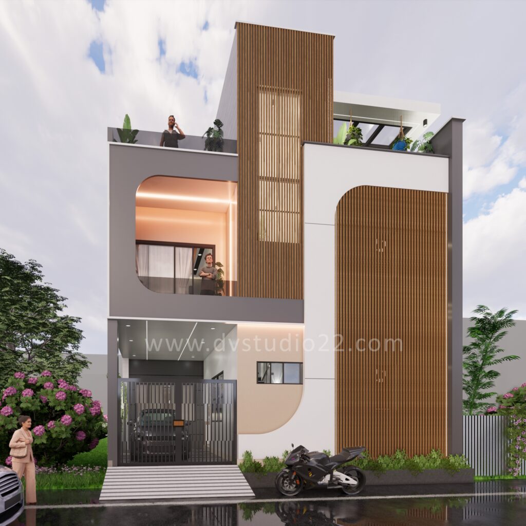 30x40 House Plans - 4BHK - 1200 Sqft | 135 Gaj - Option -16 - DV Studio